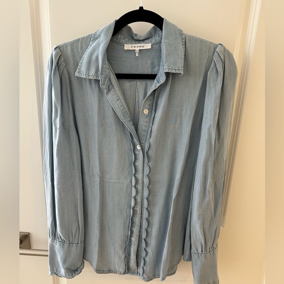 Tops | Frame Denim Shirt | Poshmark